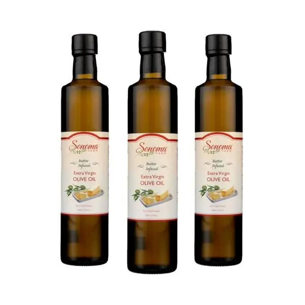 Butter-Infused Olive Oil | Rich & Creamy Olive Oil | All Sizes