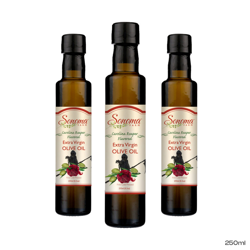 Carolina Reaper Olive Oil | Extreme Heat & Flavor